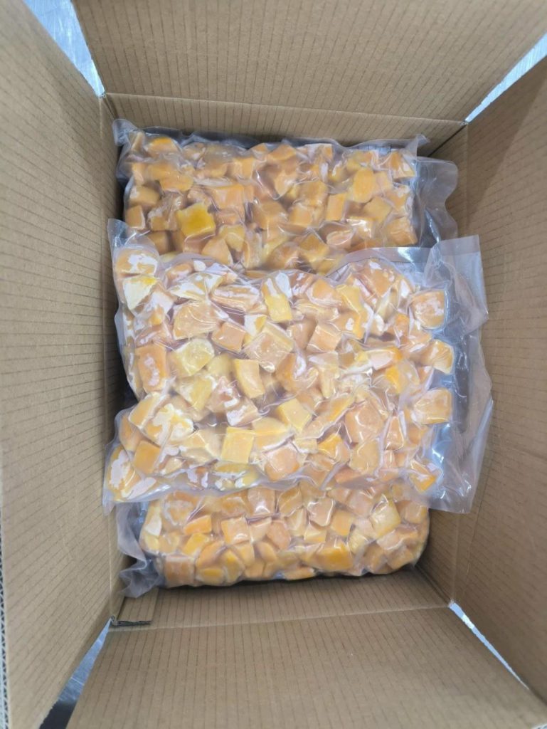 Frozen Kaew Mango Cubes - VanXuanAgri